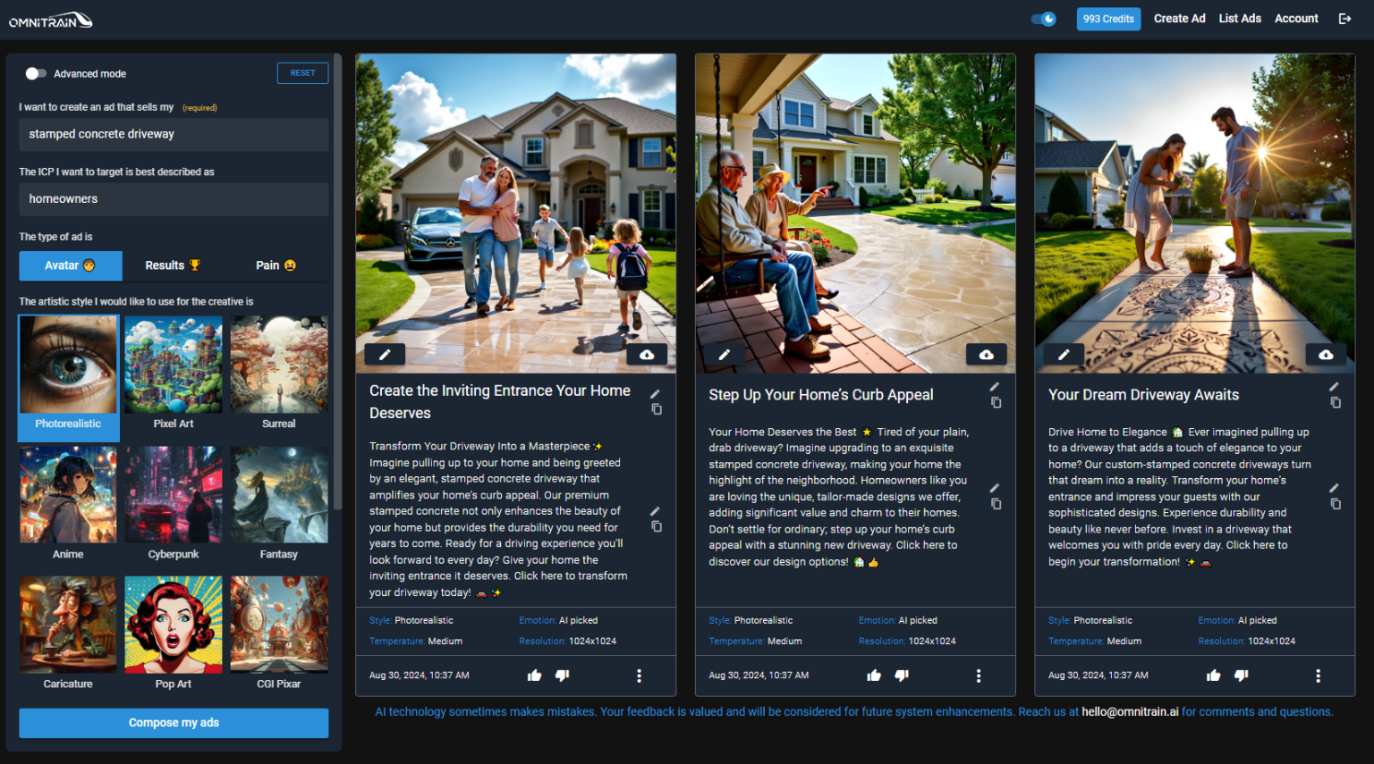 Omnitrain: The #1 High Converting AI Ads Maker